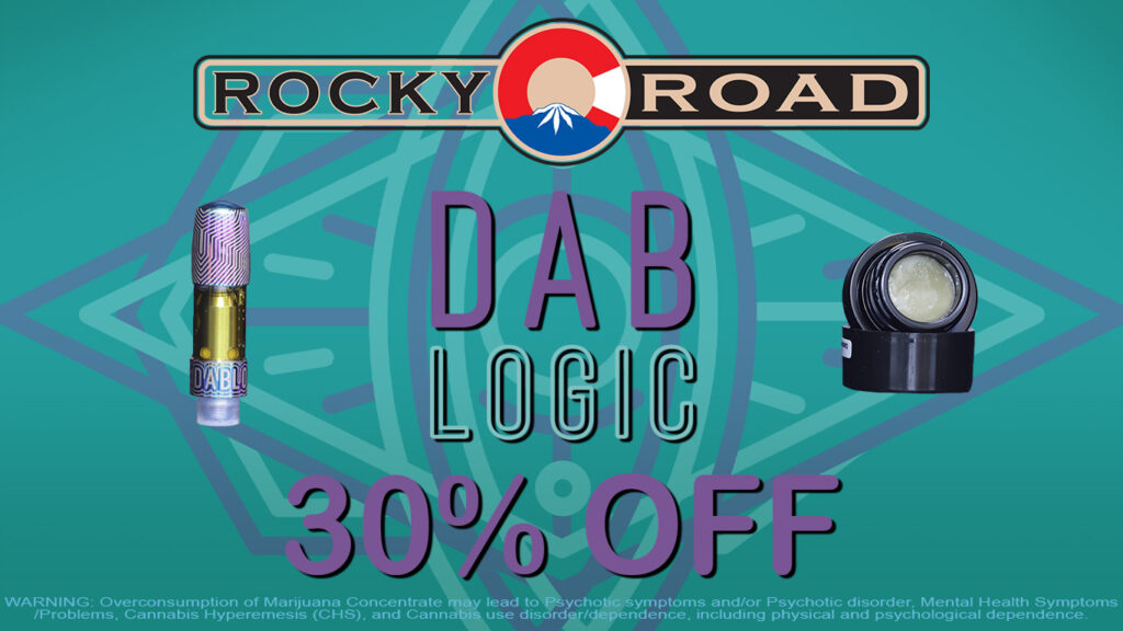 Dablogic 30% OFF at Rocky Road Dispensary CO